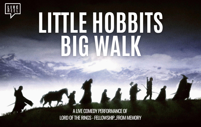 Live Reel: Little Hobbits Big Walk – Basement Theatre